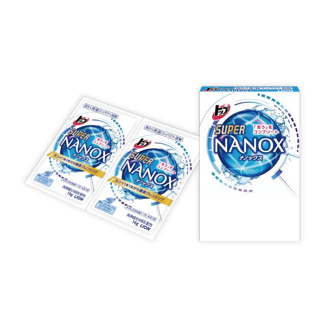 【メーカー公式】トップ スーパーNANOX（ナノックス） 16g×2袋｜ライオン 法人様向け販促・ノベルティサイト | 「ライオン公式法人様 ...